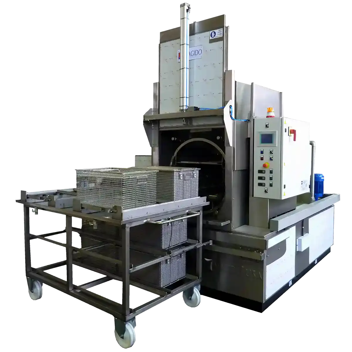 P1200/2 Rotary Immersion Parts Washer | Platinum Series | Magido USA ...