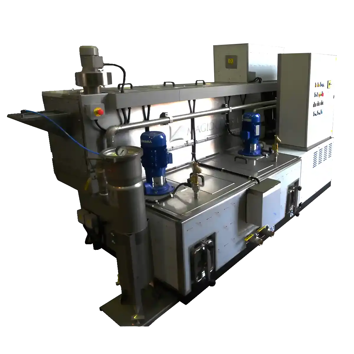 SP320/2 Rotary Drum Parts Washer | Spira 2b Series | Magido USA ...